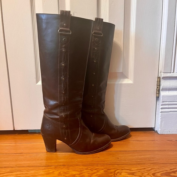 Frye | Shoes | Beautiful Brown Leather Frye Riding Boots | Poshmark